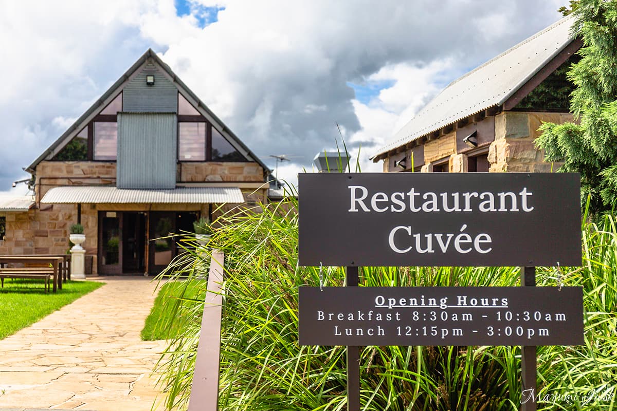 ハンターヴァレーのワイナリーでランチ RESTAURANT Cuvée（レストラン・キュヴェ）｜HUNTER VALLEY | Mayumi ...